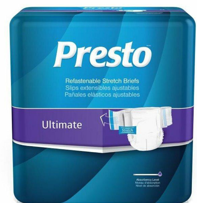 Pañales- Presto Ultimate Stretch Briefs – Diabetic Solutions PR
